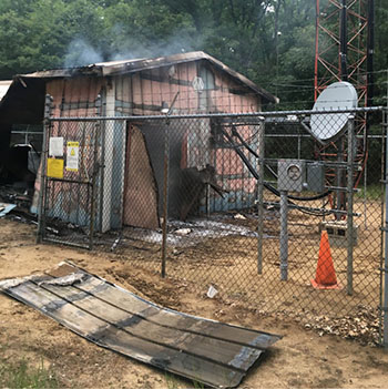 Fire Destroys WOOD-FM Transmitter - Michigan Association of Broadcasters